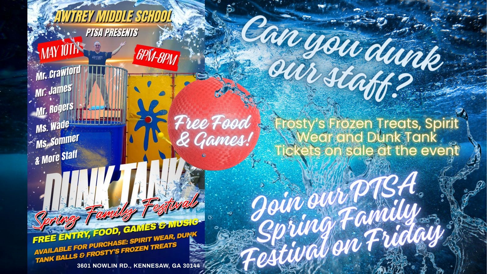 PTSA Family Festival THIS FRIDAY